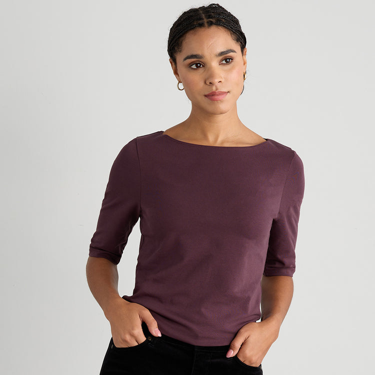 Women's Organic Cotton Tees + Tops - Fair Indigo